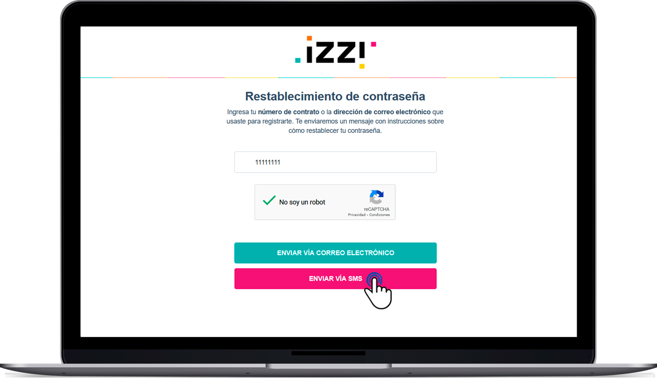 Recupera tu contraseña portal izzi.mx – Ayuda izzi