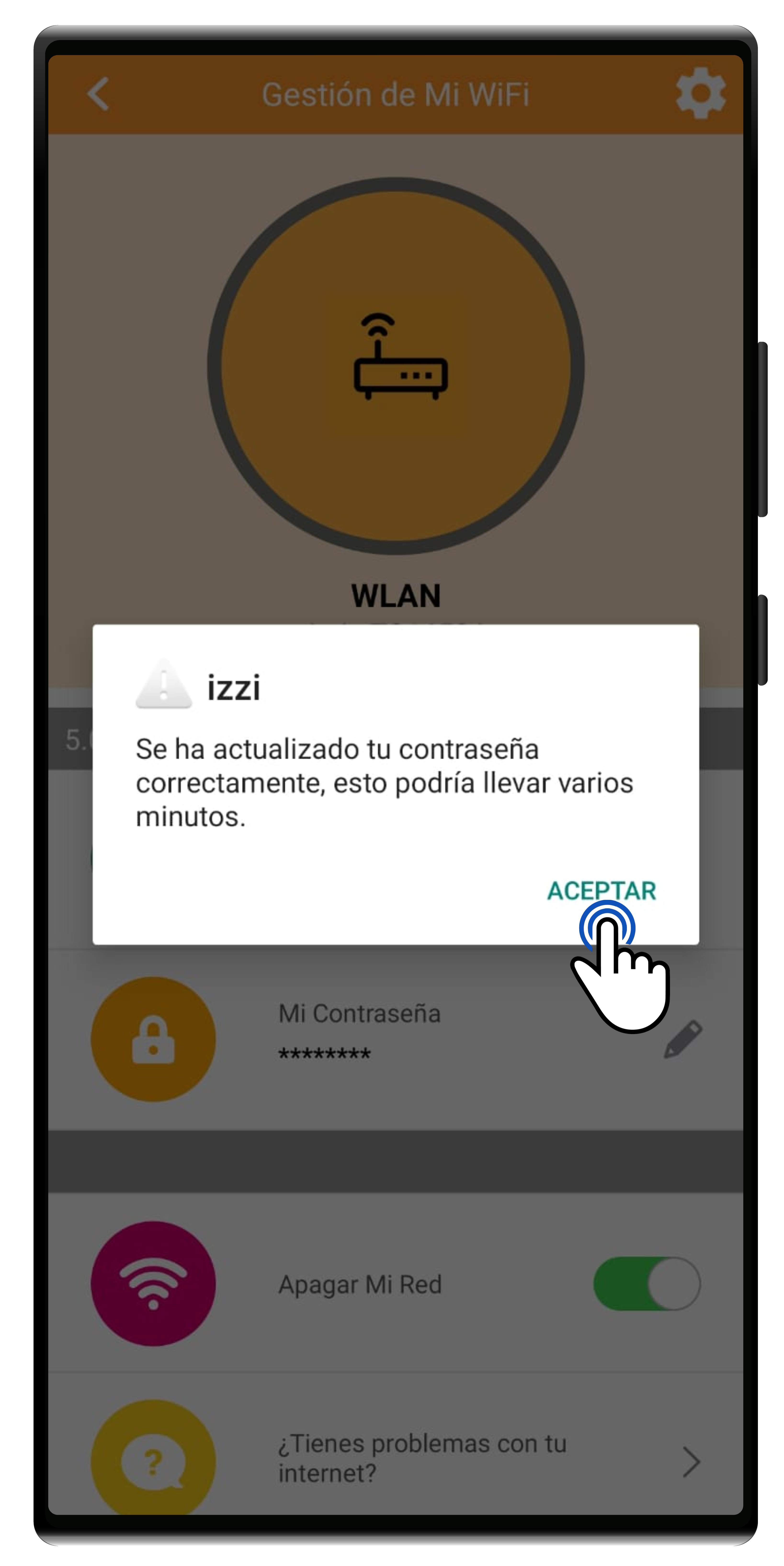 Recupera o cambia tu contraseña Wi-Fi – Ayuda izzi