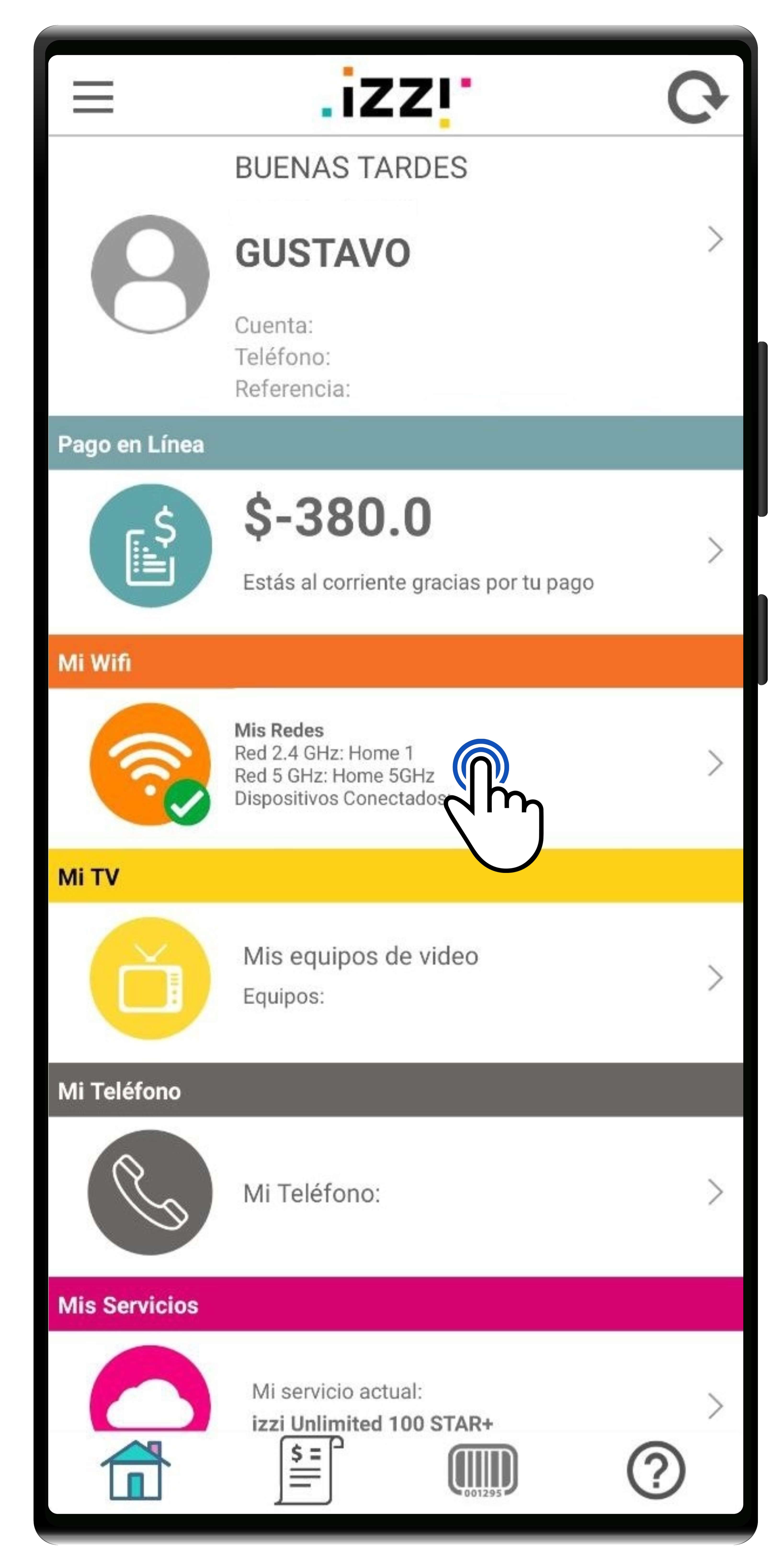 Recupera o cambia tu contraseña Wi-Fi – Ayuda izzi