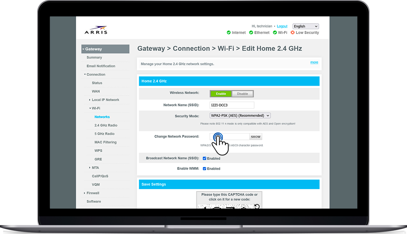Recupera o cambia tu contraseña Wi-Fi – Ayuda izzi