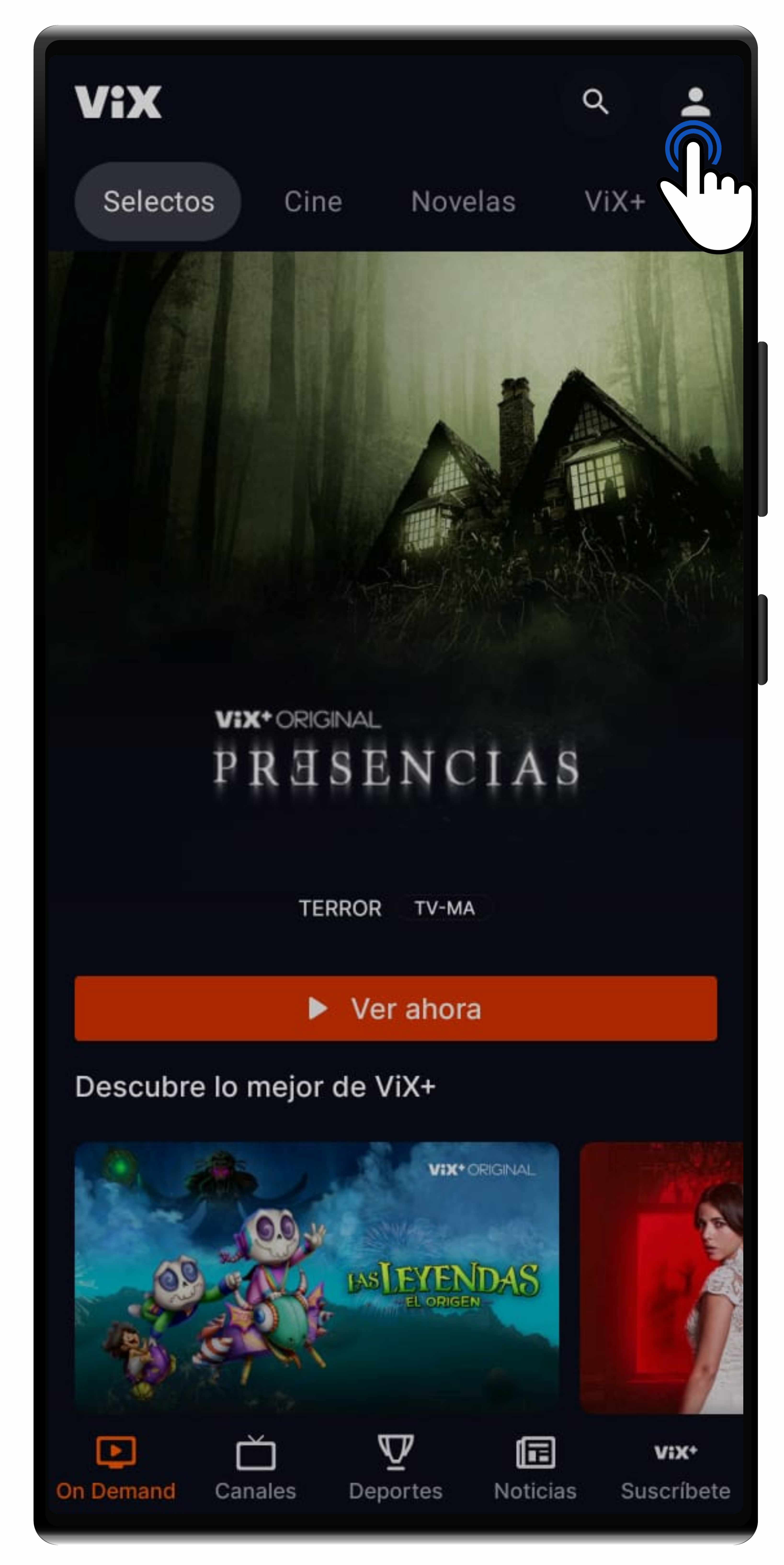 Inicio de sesión ViX – Ayuda izzi