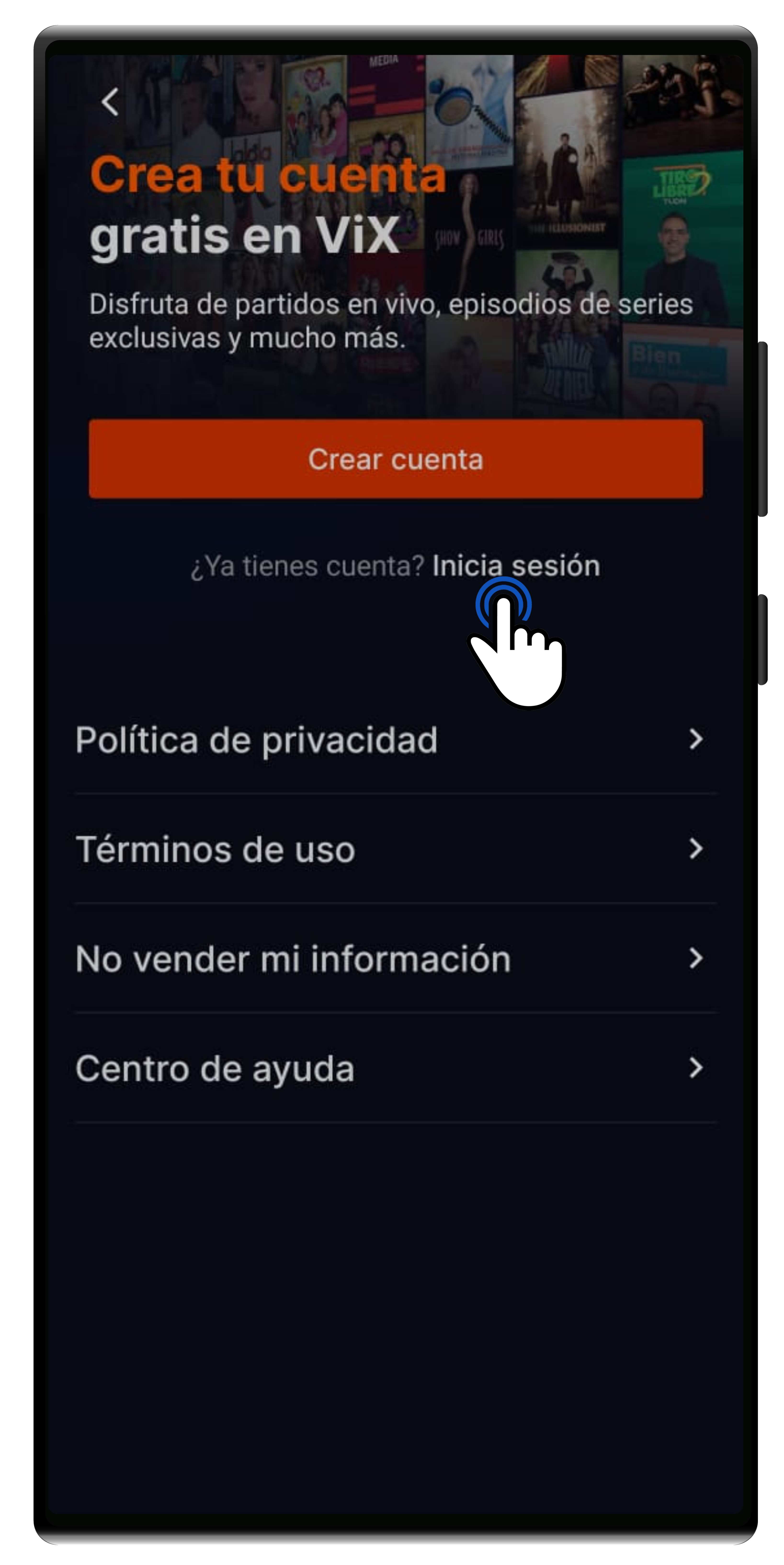 Inicio de sesión ViX – Ayuda izzi