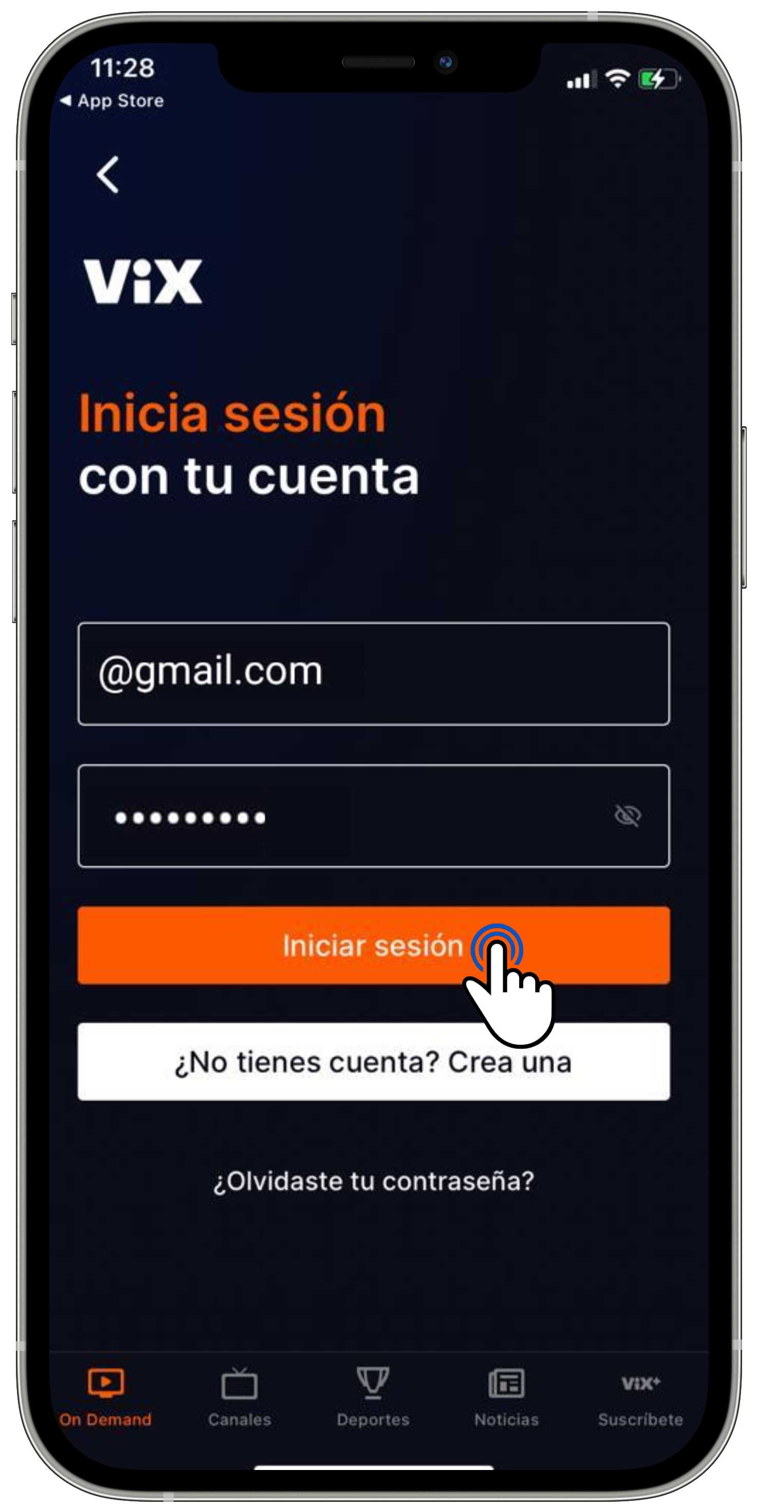 Inicio de sesión ViX – Ayuda izzi