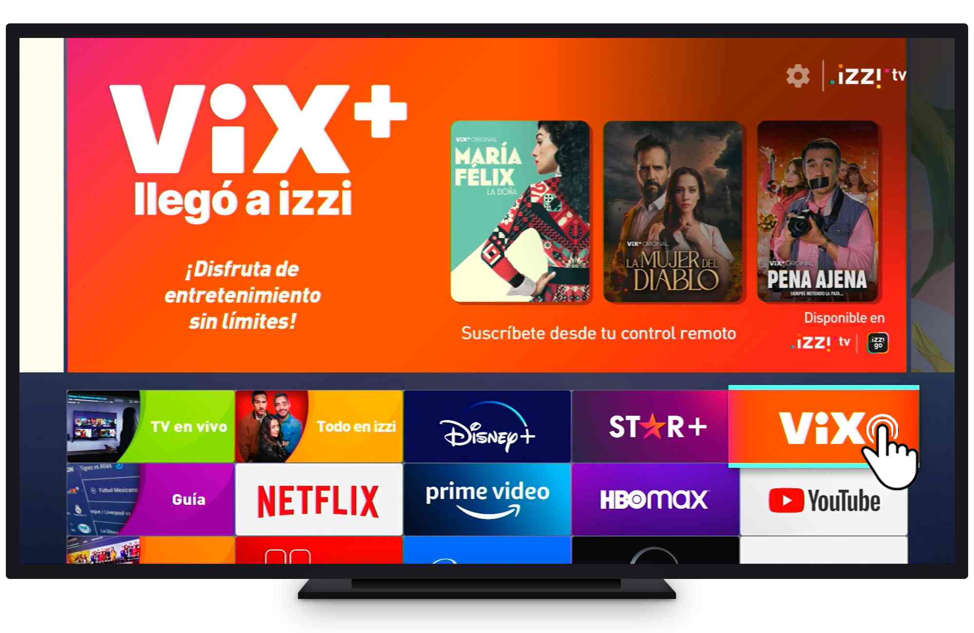 Inicio de sesión ViX – Ayuda izzi