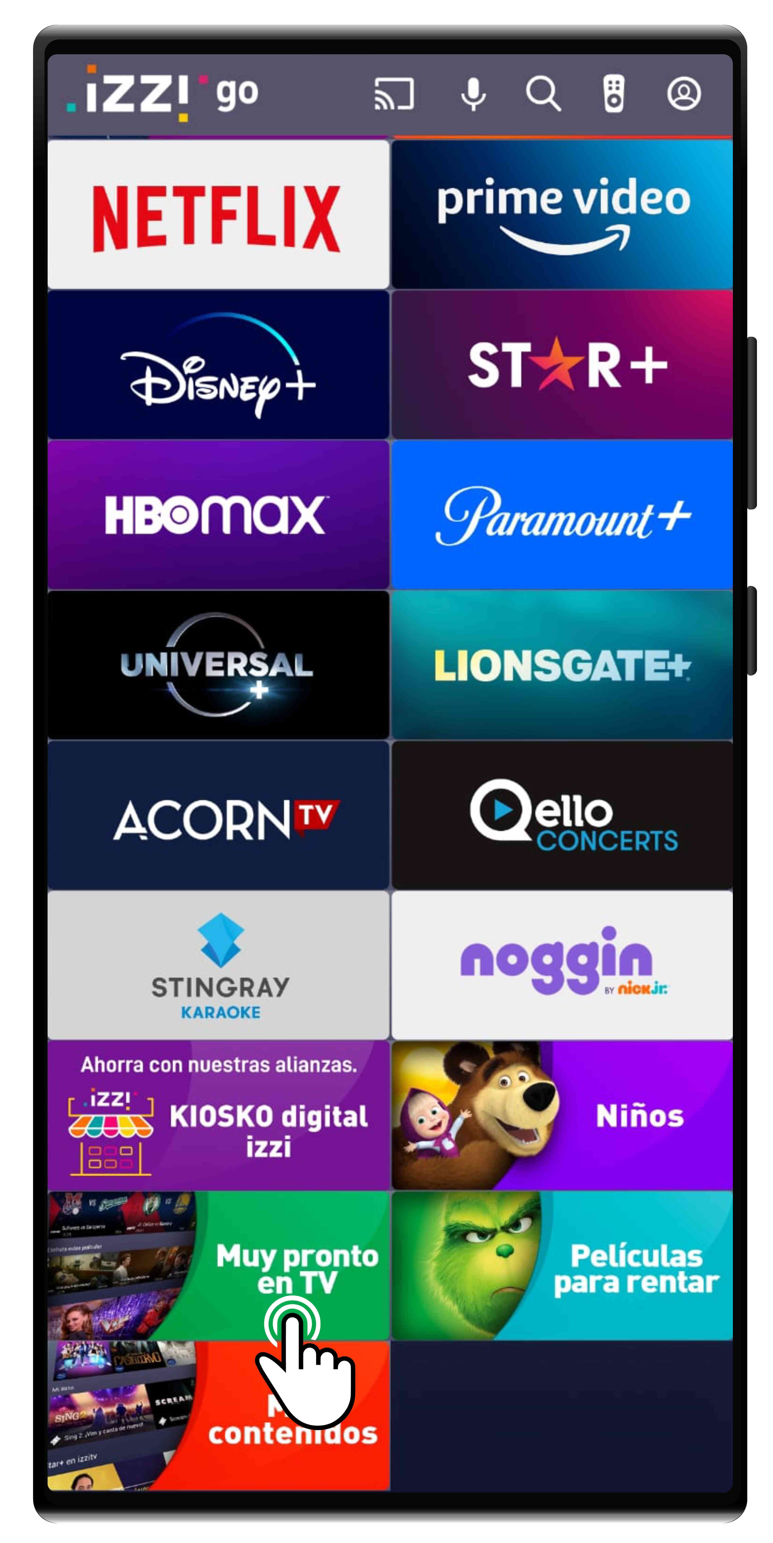 Manual de uso izzi go – Ayuda izzi