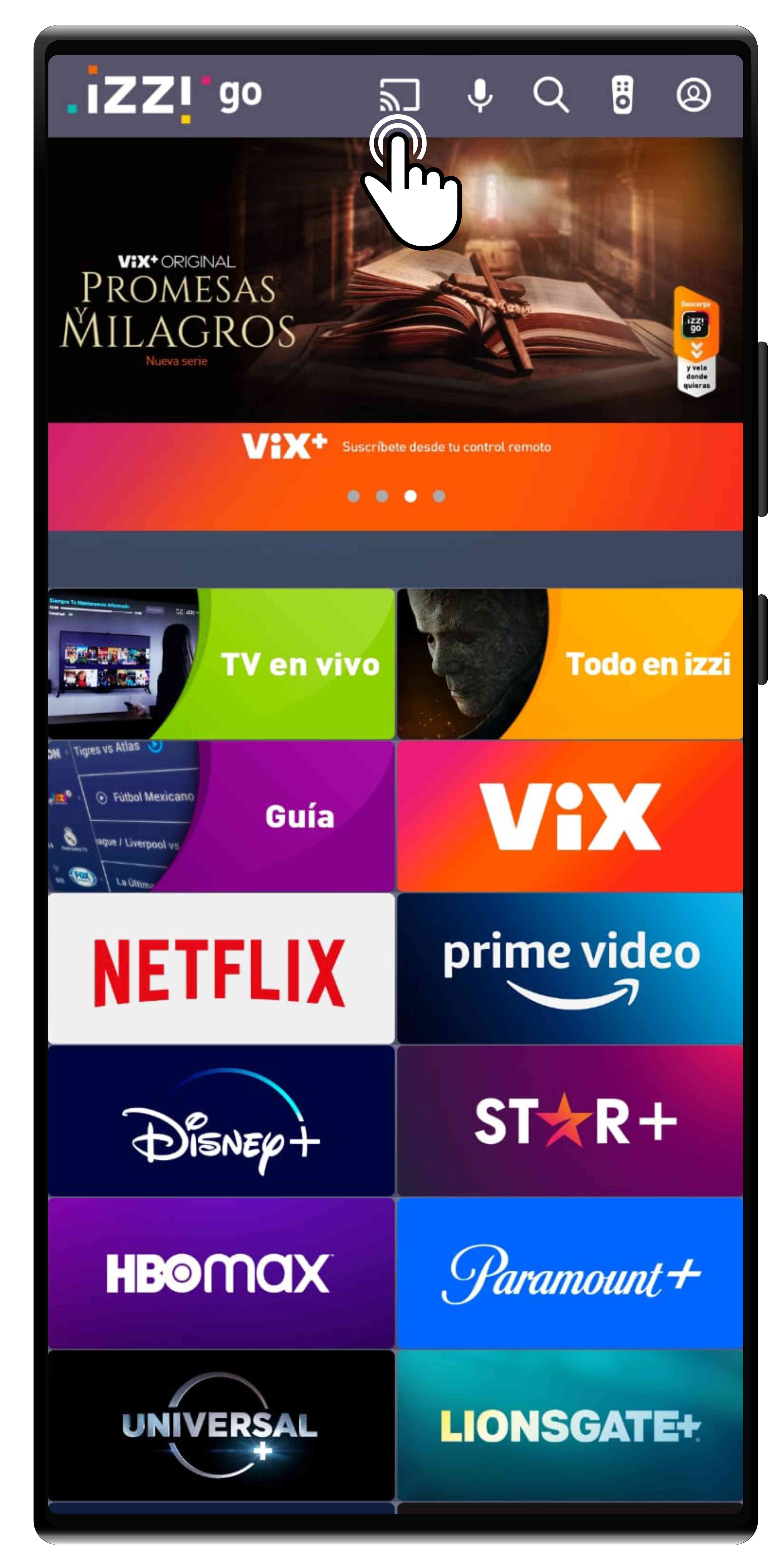 Manual de uso izzi go – Ayuda izzi