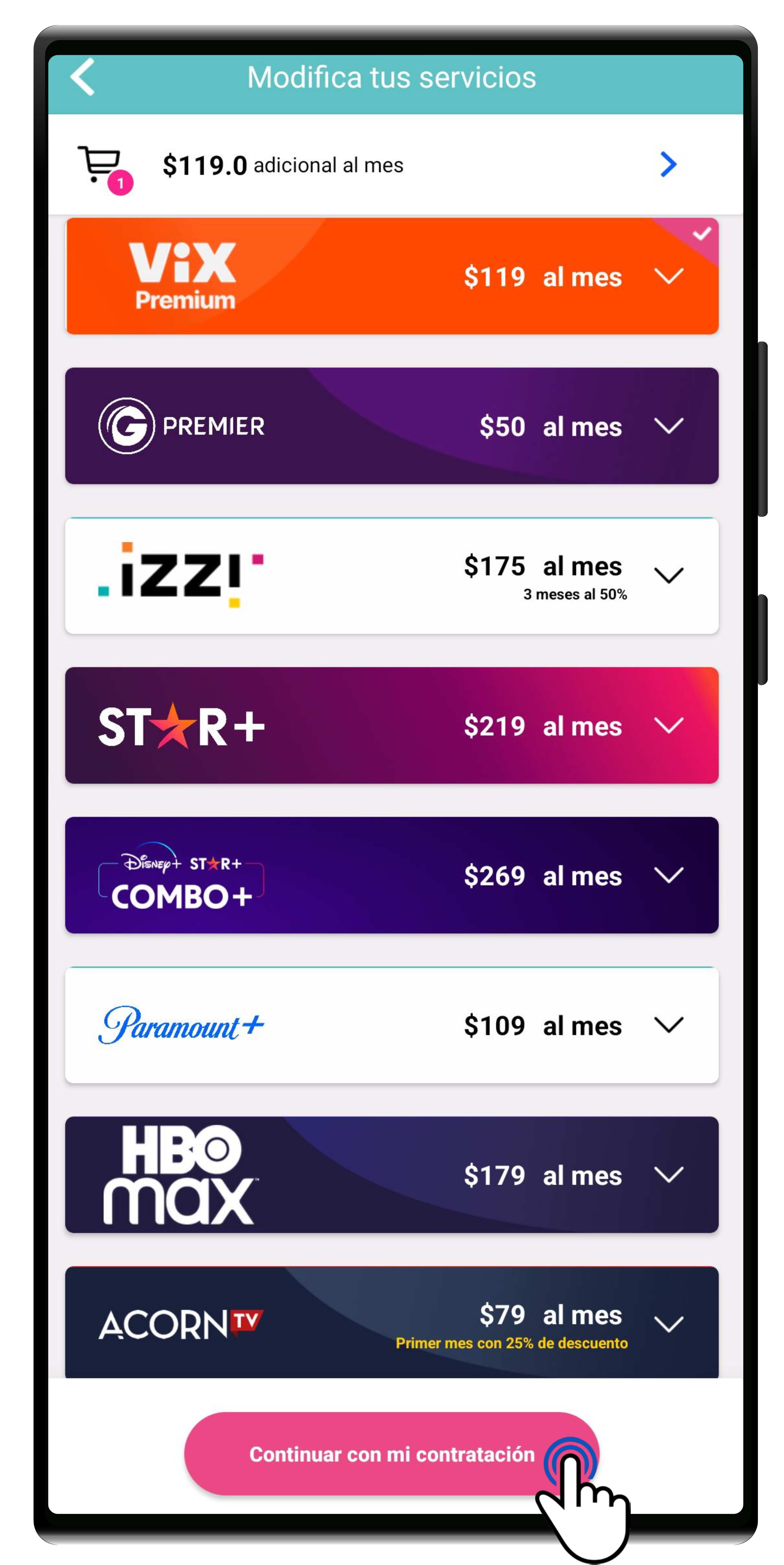 Contrata ViX Premium con izzi – Ayuda izzi