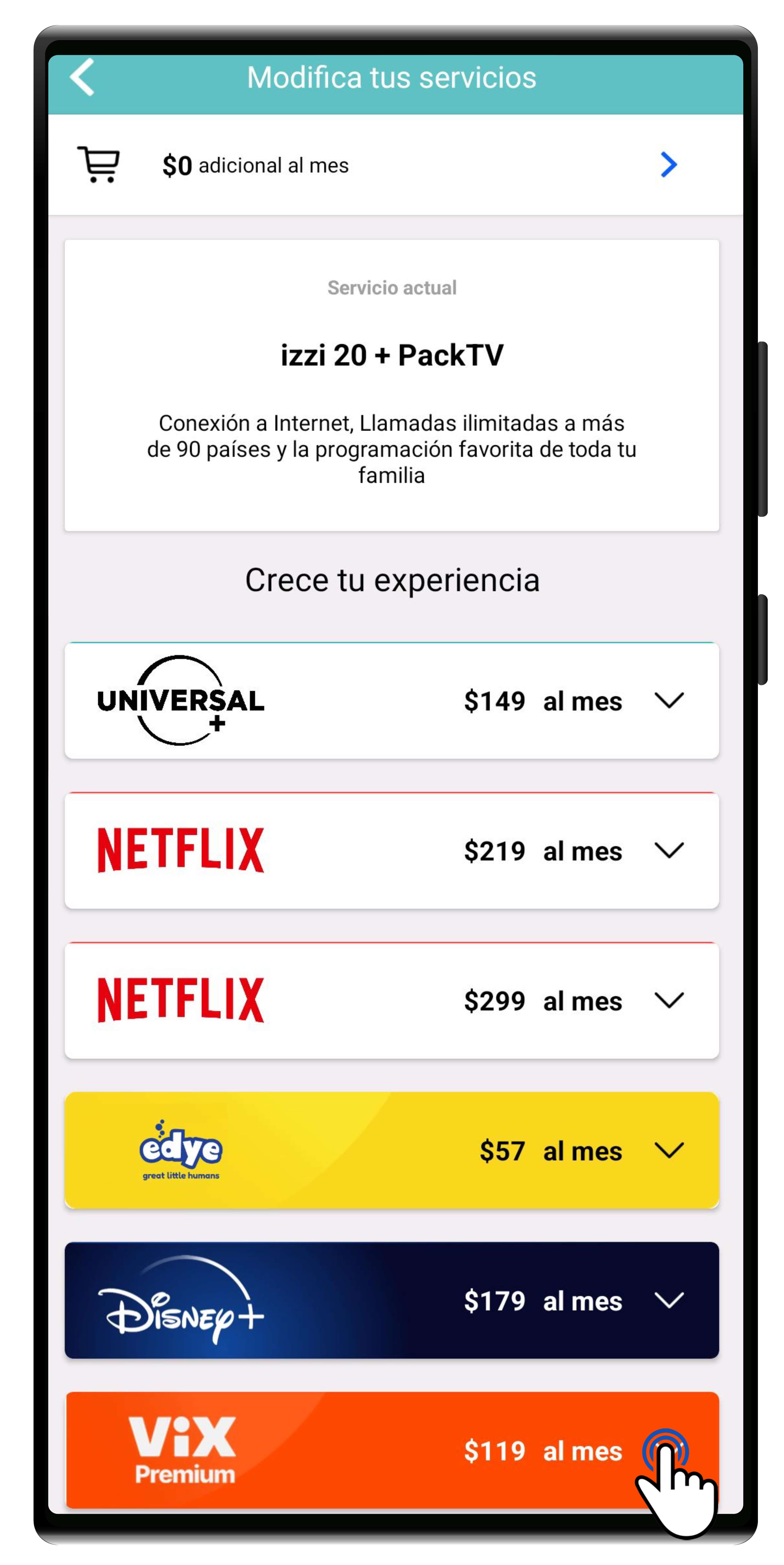 Contrata ViX Premium con izzi – Ayuda izzi
