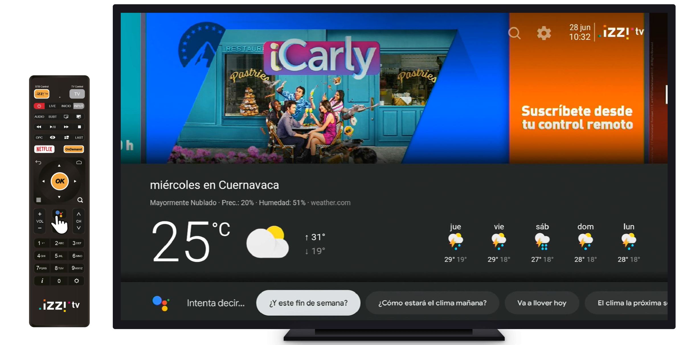 Como configurar y usar Google Assistant en tu decodificador izzitv ...