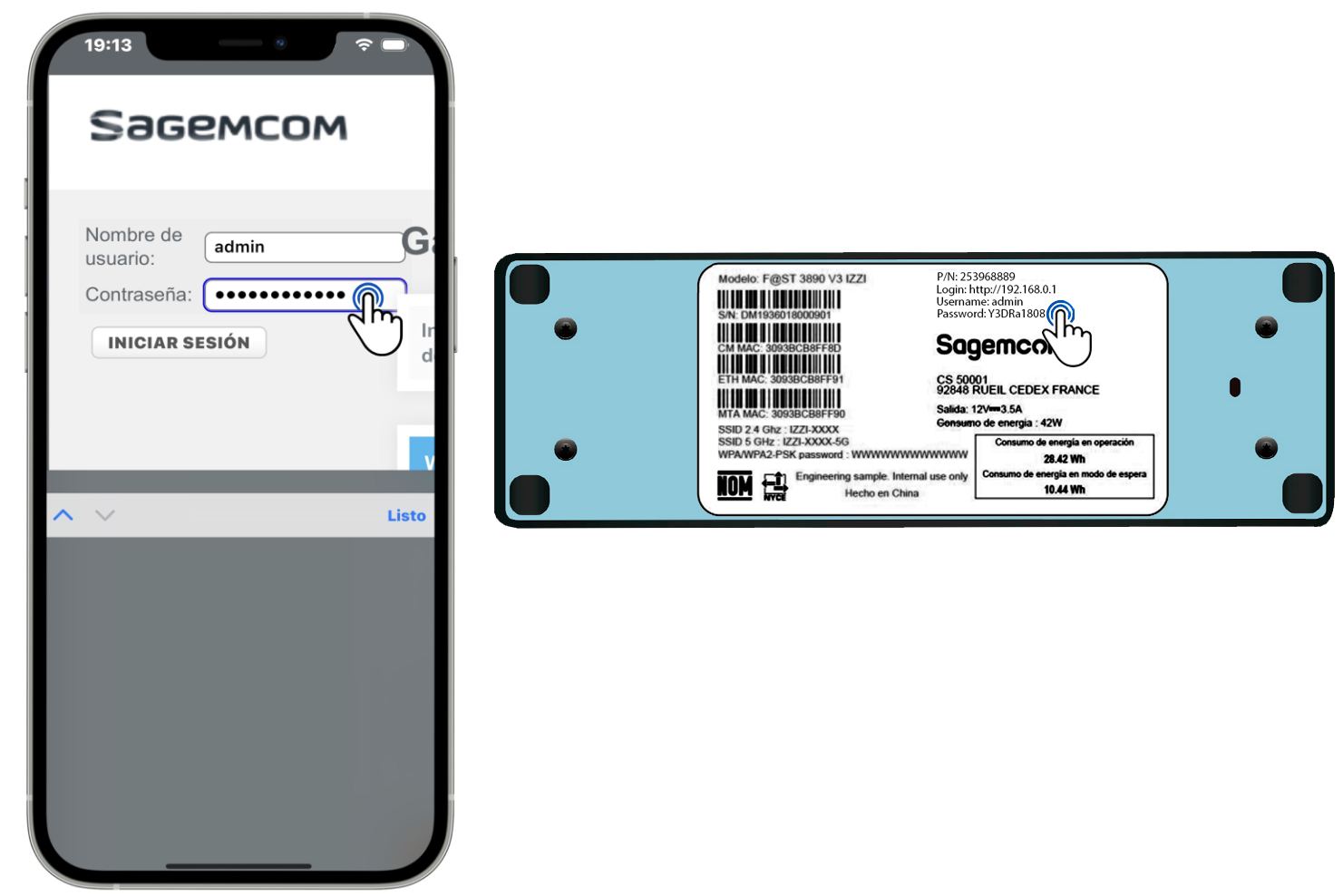 Conoce tu módem Sagemcom Fast3890v3 – Ayuda izzi