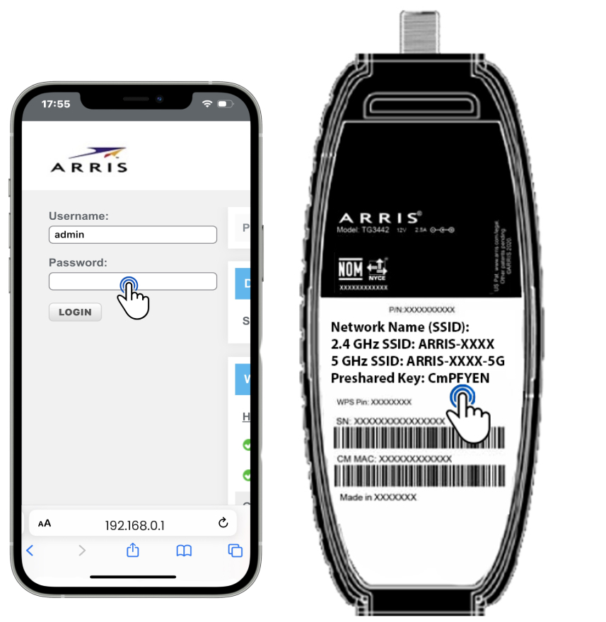 Conoce tu módem ARRIS TG3442A – Ayuda izzi