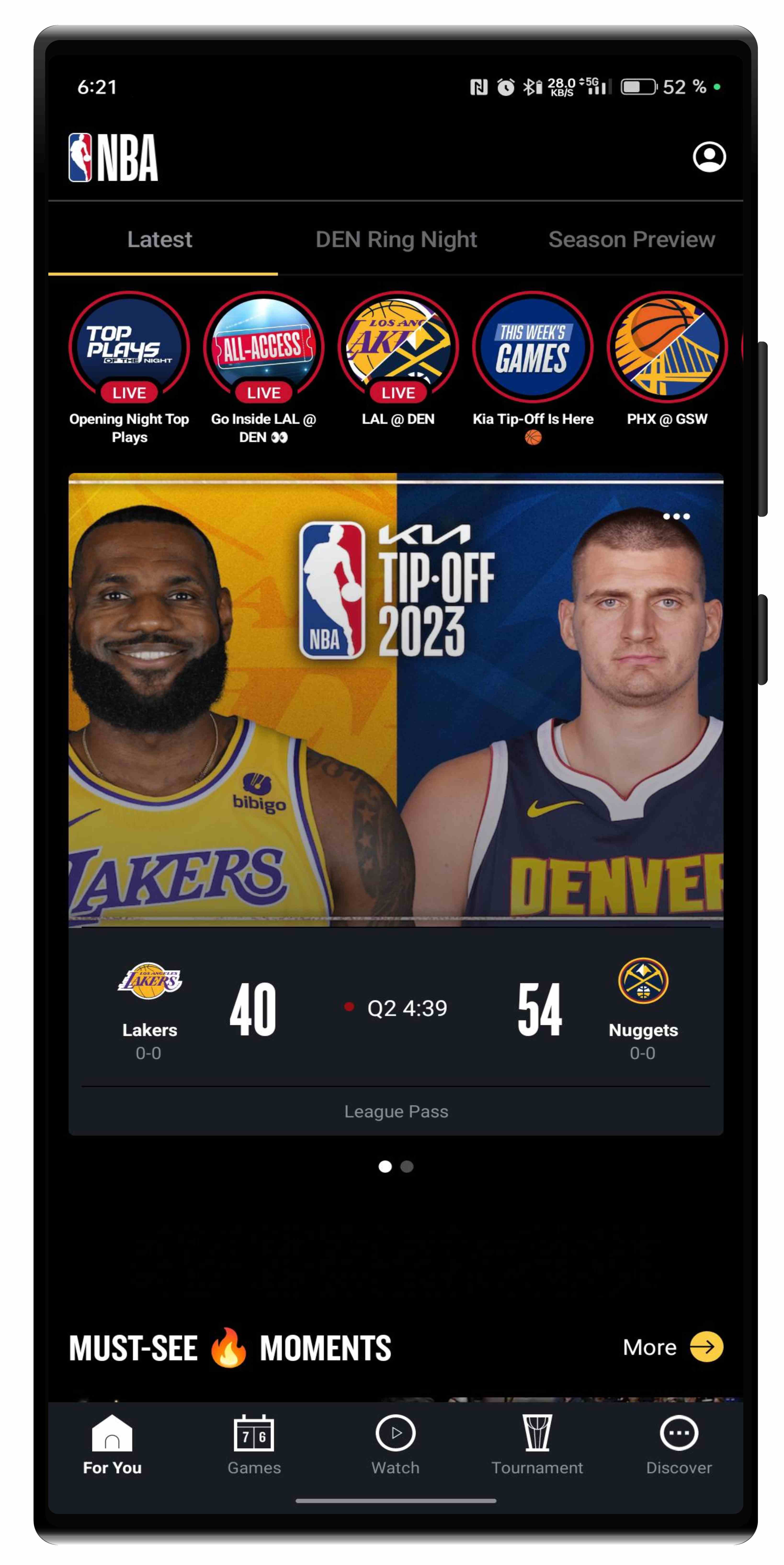 Activa tu ID de NBA League Pass – Ayuda izzi
