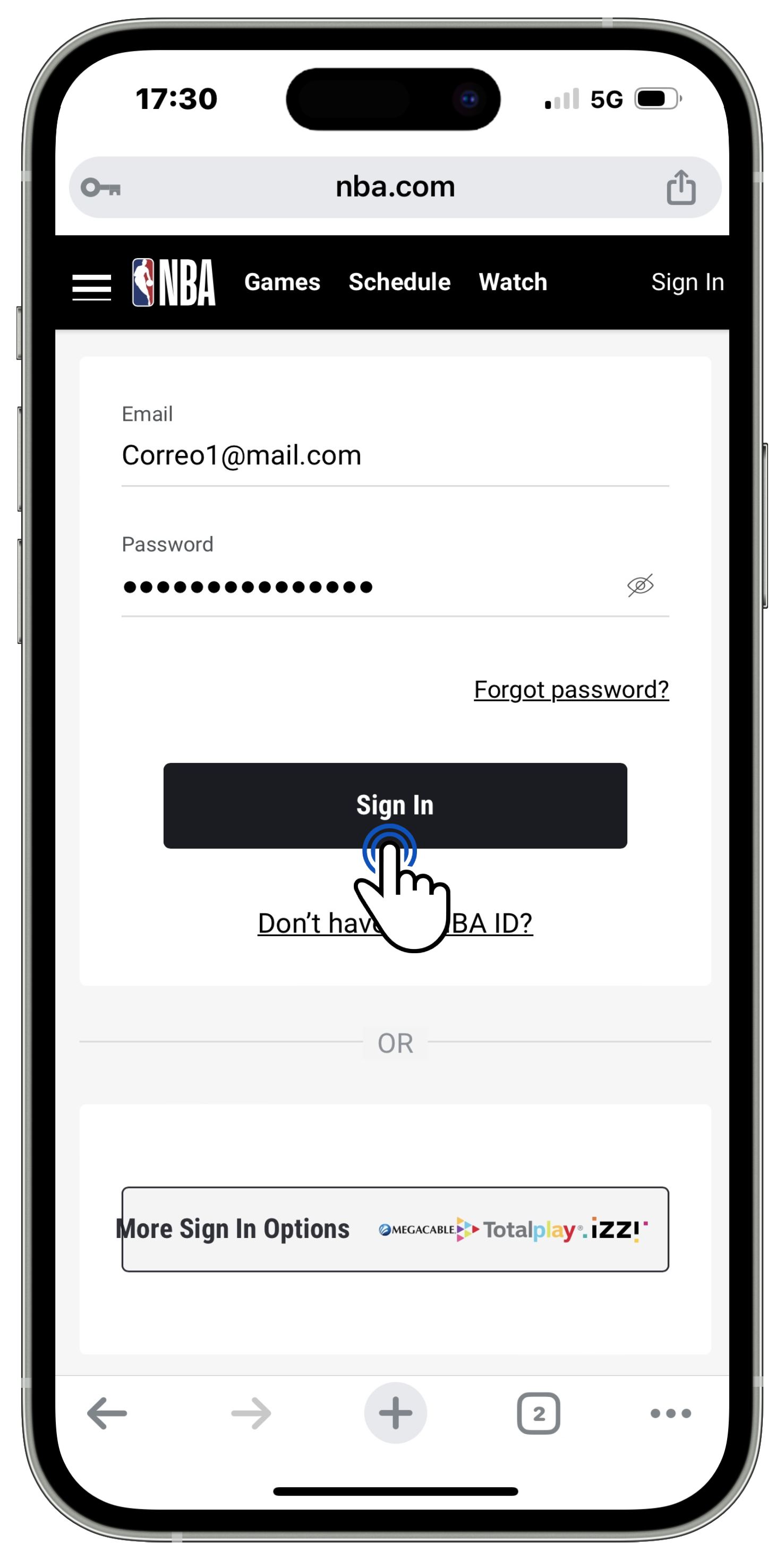 Inicio de sesión de NBA League Pass – Ayuda izzi