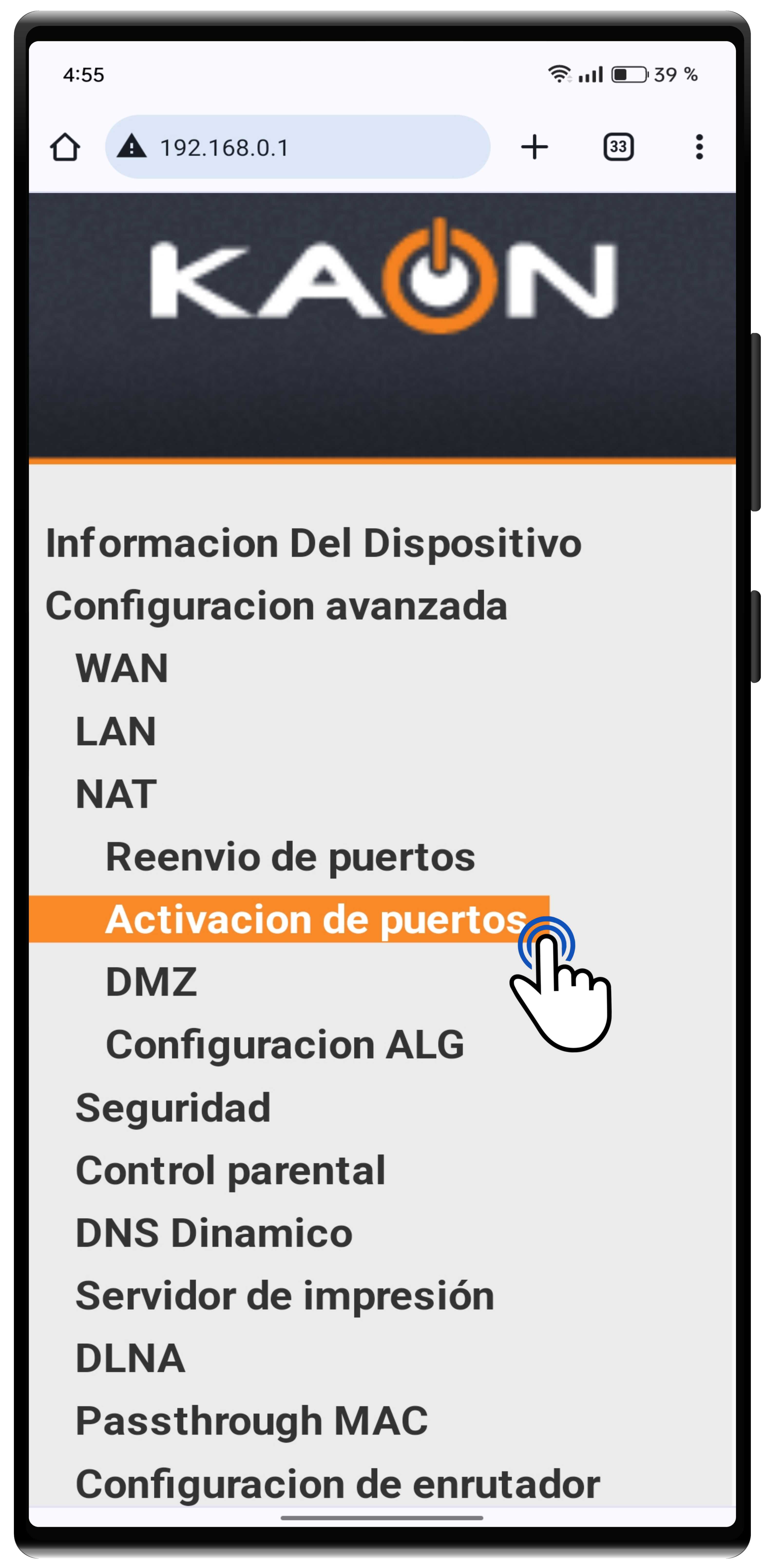 Conoce tu módem Kaón CG3000 – Ayuda izzi