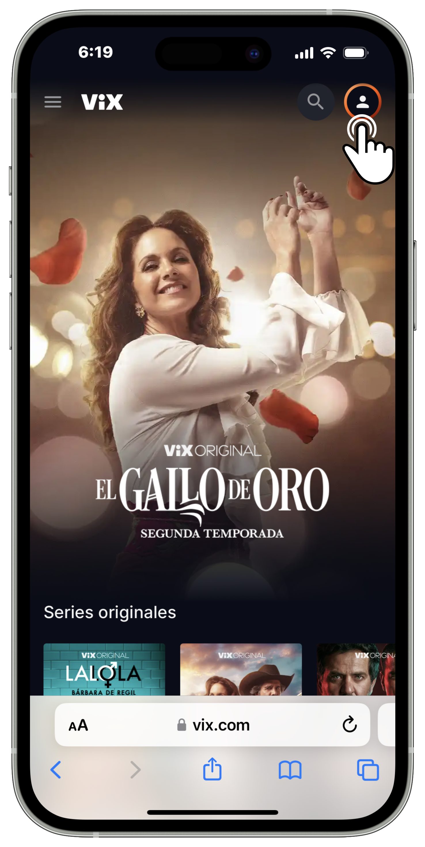 Modifica tu usuario y contraseña de ViX Premium – Ayuda izzi