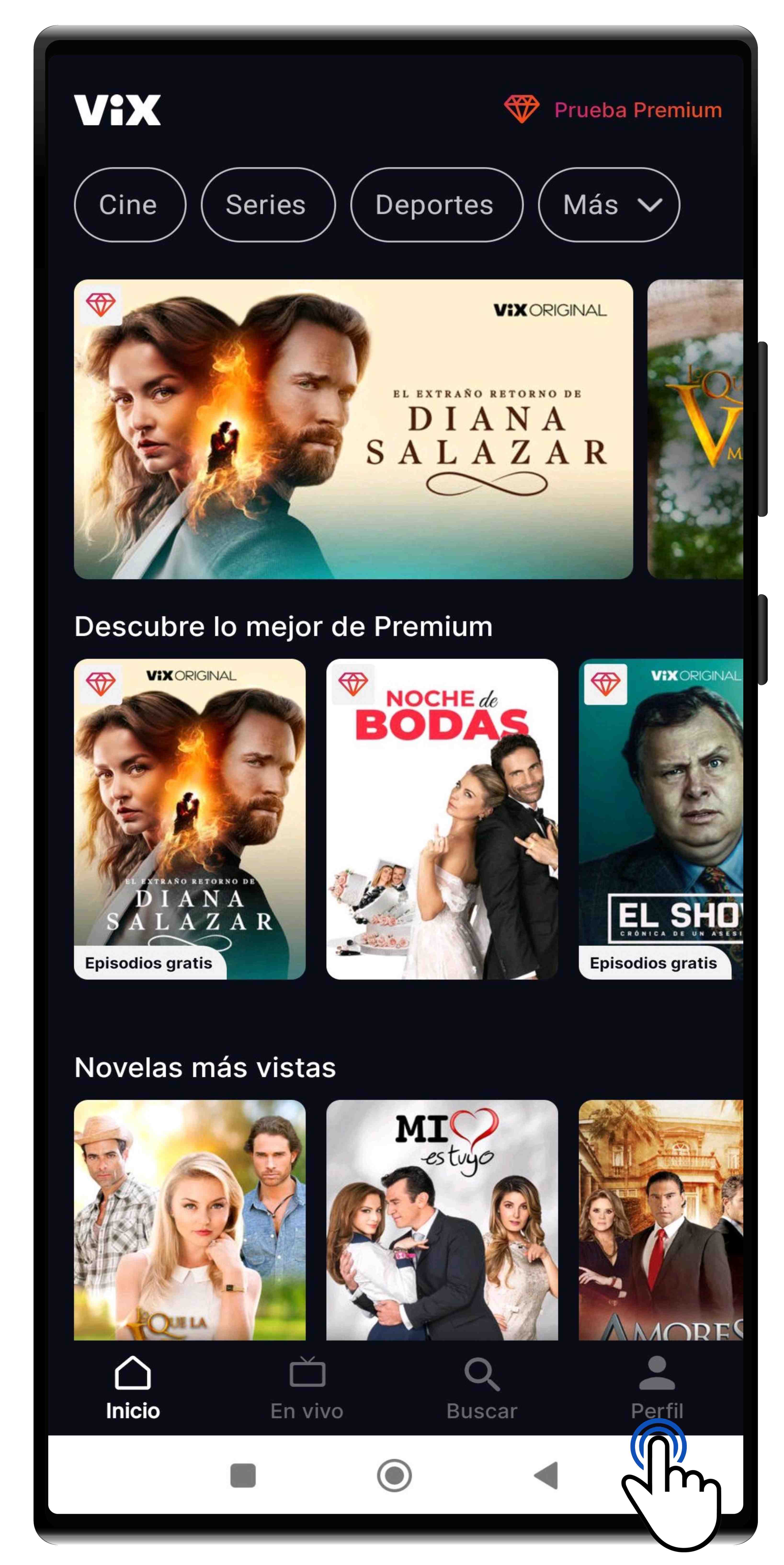 Inicio de sesión ViX – Ayuda izzi