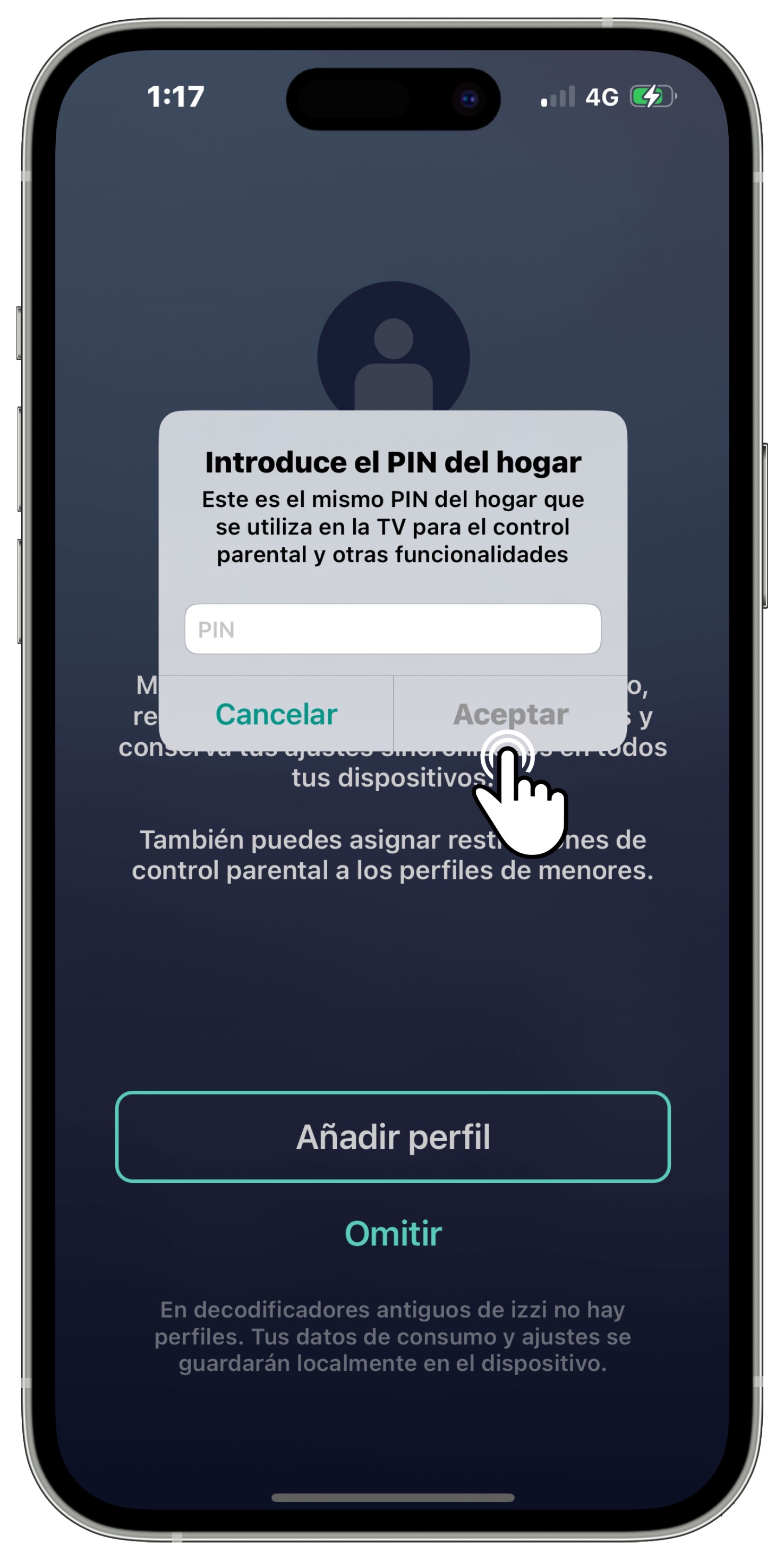 Perfiles en izzi go – Ayuda izzi