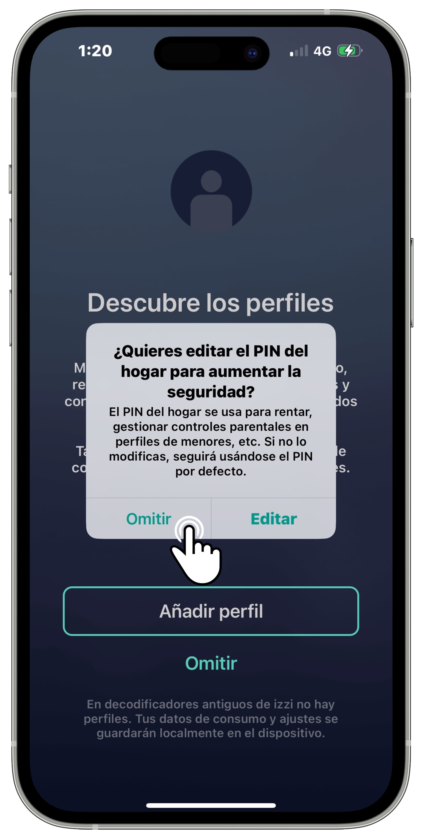 Perfiles en izzi go – Ayuda izzi