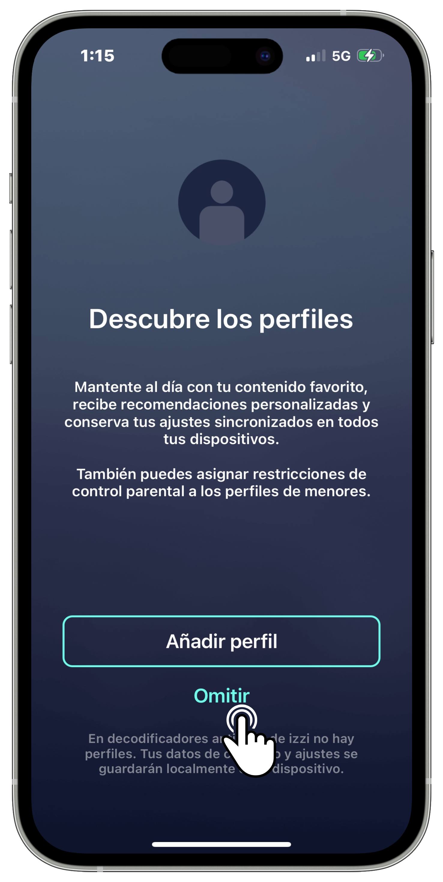 Perfiles en izzi go – Ayuda izzi