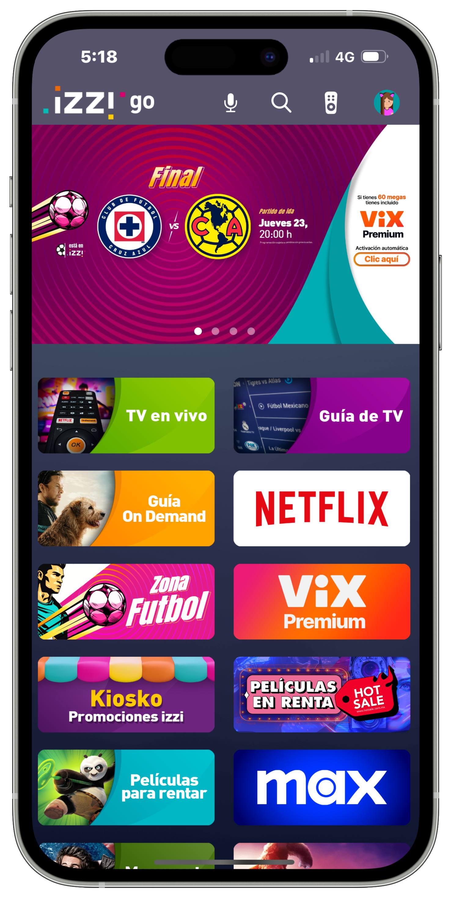 Perfiles en izzi go – Ayuda izzi