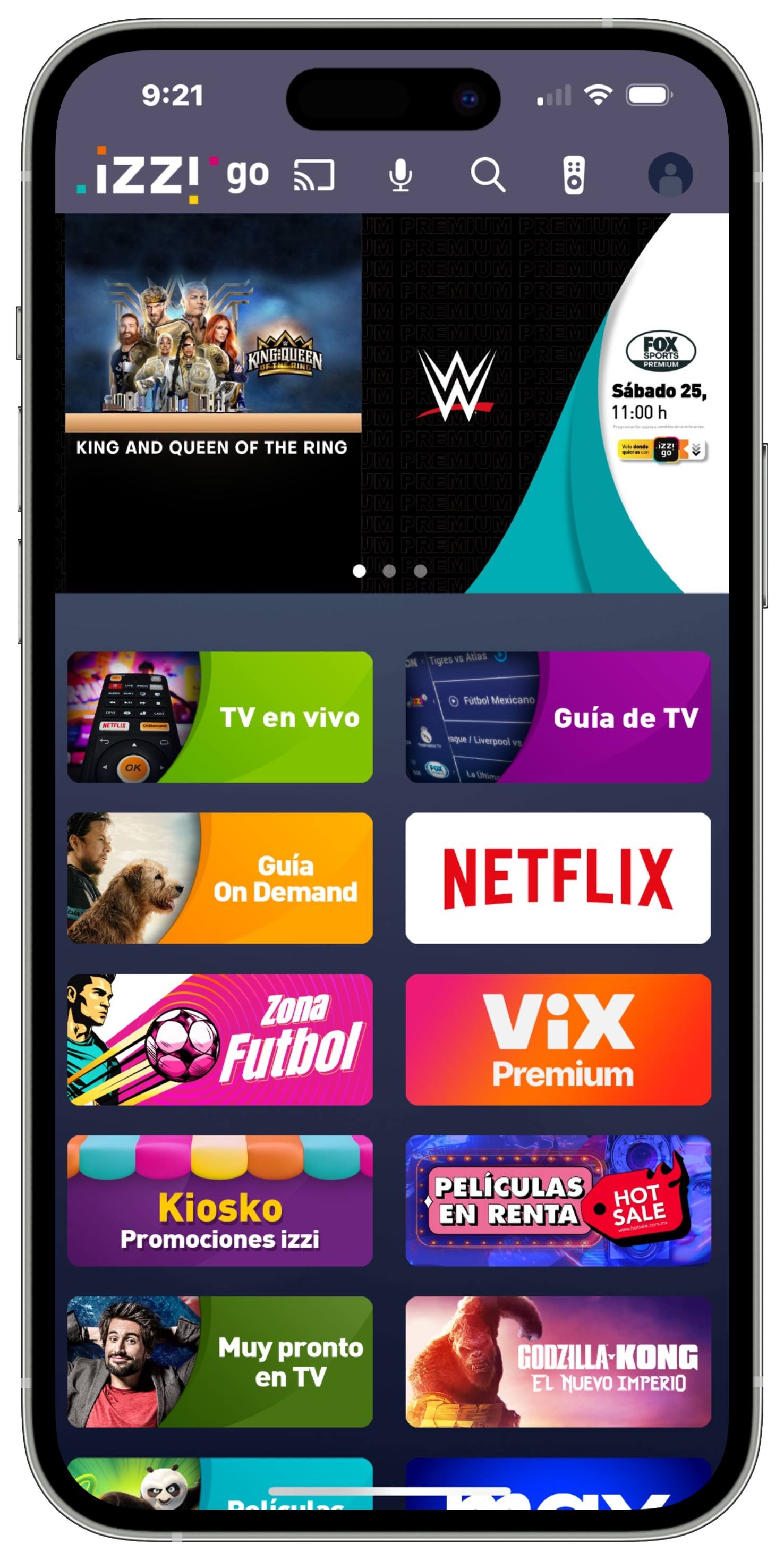 Perfiles en izzi go – Ayuda izzi